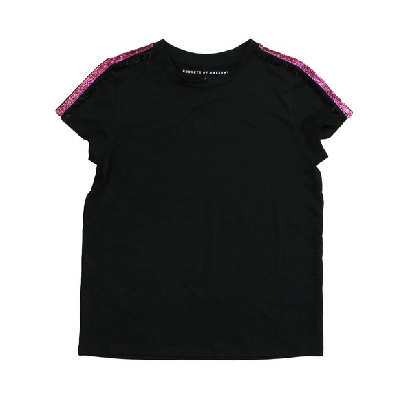 Rockets Of Awesome | Shirts & Tops | Rockets Of Awesome Girls Black ...